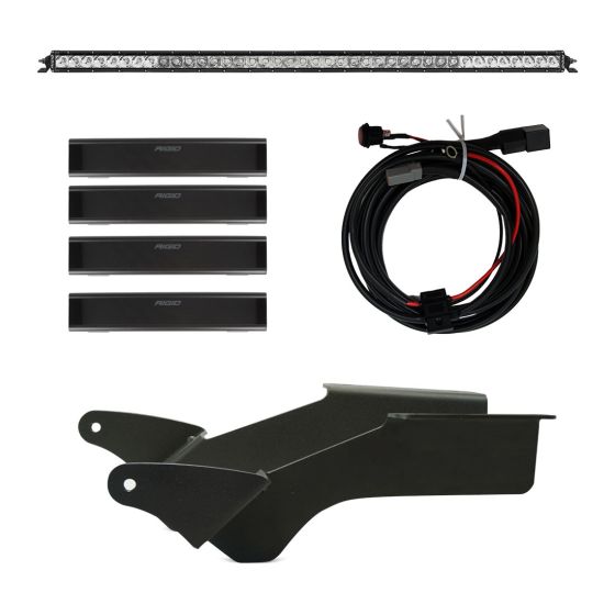 RIGID INDUSTRIES | Bronco 2021 Roof Rack Light Kit with a SR Spot/Floo