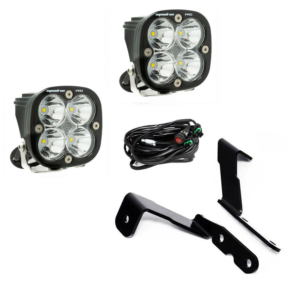 BAJA DESIGNS | Squadron Pro A-Pillar Light Kit - Chevy/GMC 2007-13 Ava