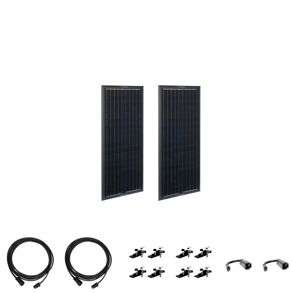 ZAMP SOLAR | Obsidian Series 90 Watt Solar Panel Kit 2x45 (ZSK1005)