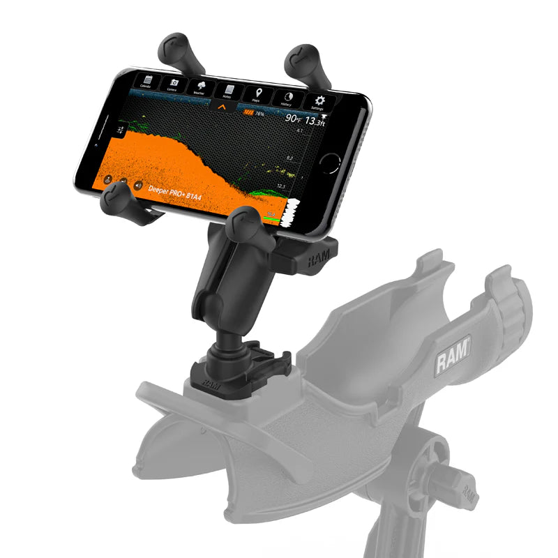 RAM MOUNTS | RAM X-Grip Phone Mount with Ball Adapter for GoPro Bases