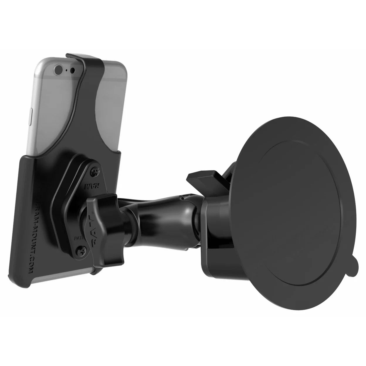 RAM MOUNTS | RAM Twist-Lock Suction Cup Mount for Apple iPhone Xs Max,