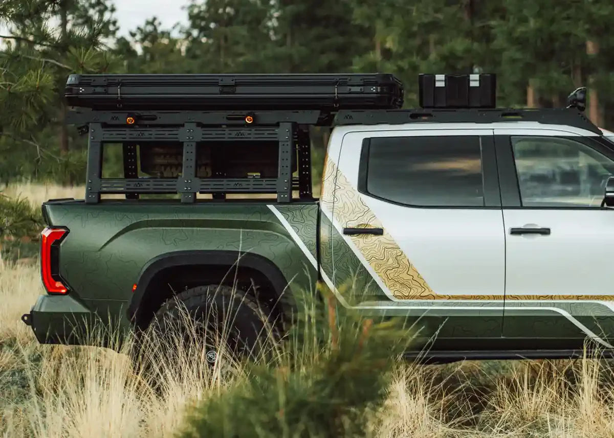 BACKWOODS ADVENTURE MODS | Tundra 3rd Gen (2022-On) Bed Rack And Roof