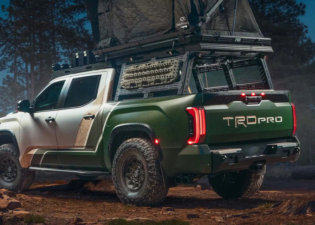 BACKWOODS ADVENTURE MODS | Tundra 3rd Gen (2022-On) Bed Rack And Roof