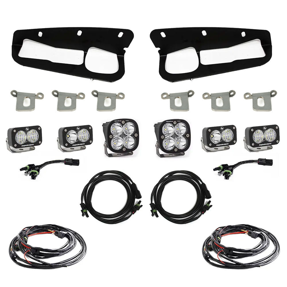 BAJA DESIGNS | Ford Bronco 2021-2023 Squadron Pro Dual S2 Sport Steel