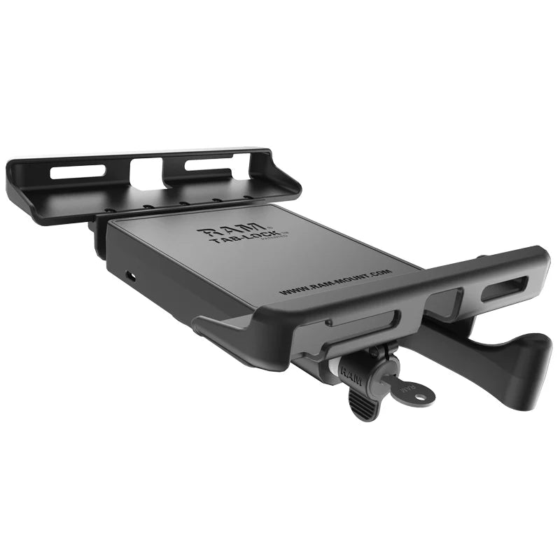 RAM MOUNTS | RAM Tab-Lock Tablet Holder for 10" Tablets with Case + Mo
