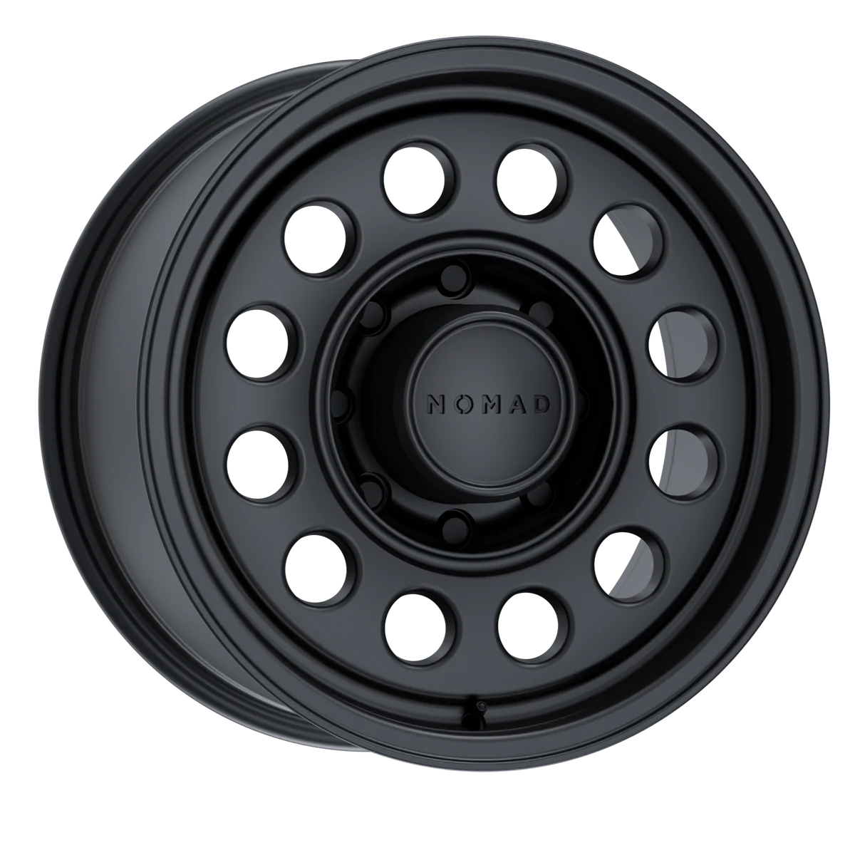NOMAD WHEELS | 501SB Convoy Satin Black – Evergreen Offroad