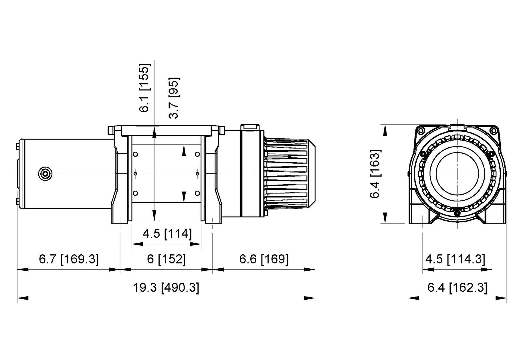 COMEUP WINCH | GTD-1800 12V DC Hoist – Evergreen Offroad