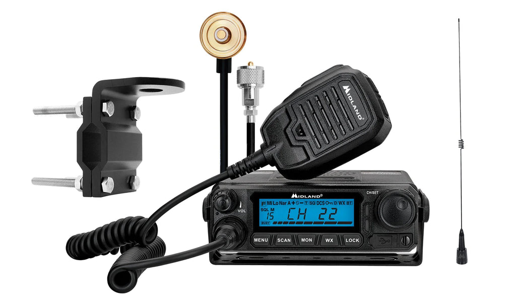 MIDLAND | MXT500VP3-WHIP Micromobile Two Way Radio