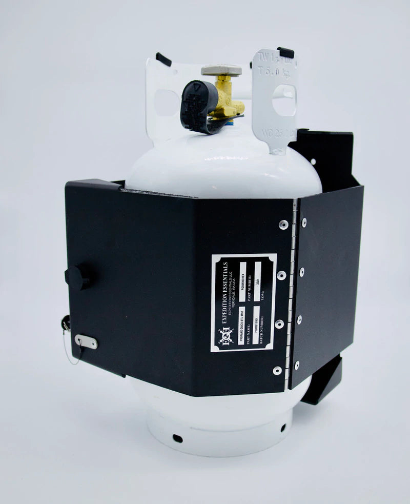 Expedition Essentials | Propane Bottle Quick Mount | Evergreen Offroad