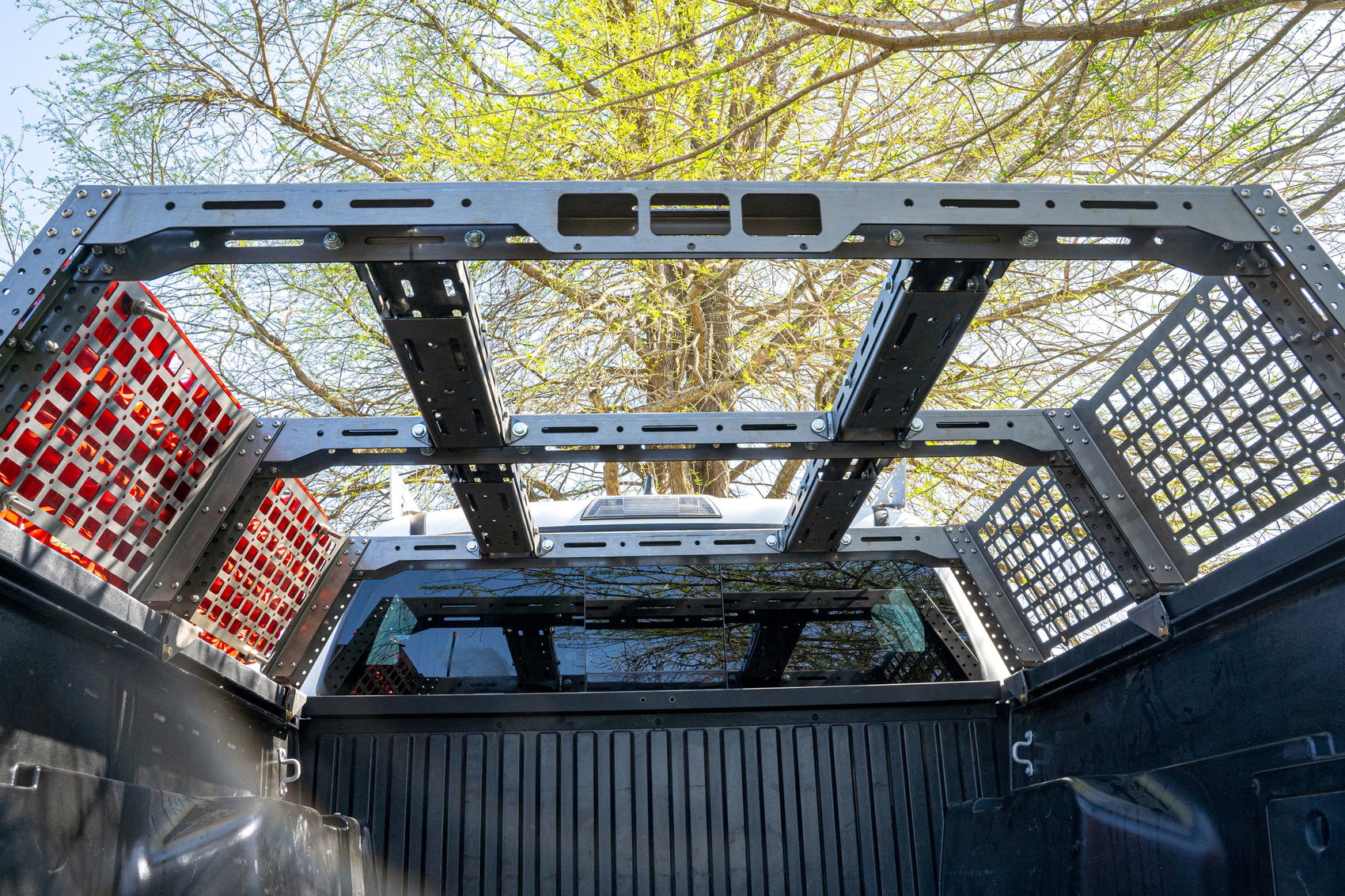 Rago Fab | 2nd & 3rd Gen Tacoma | Endeavor Bed Rack-Raw Steel ...