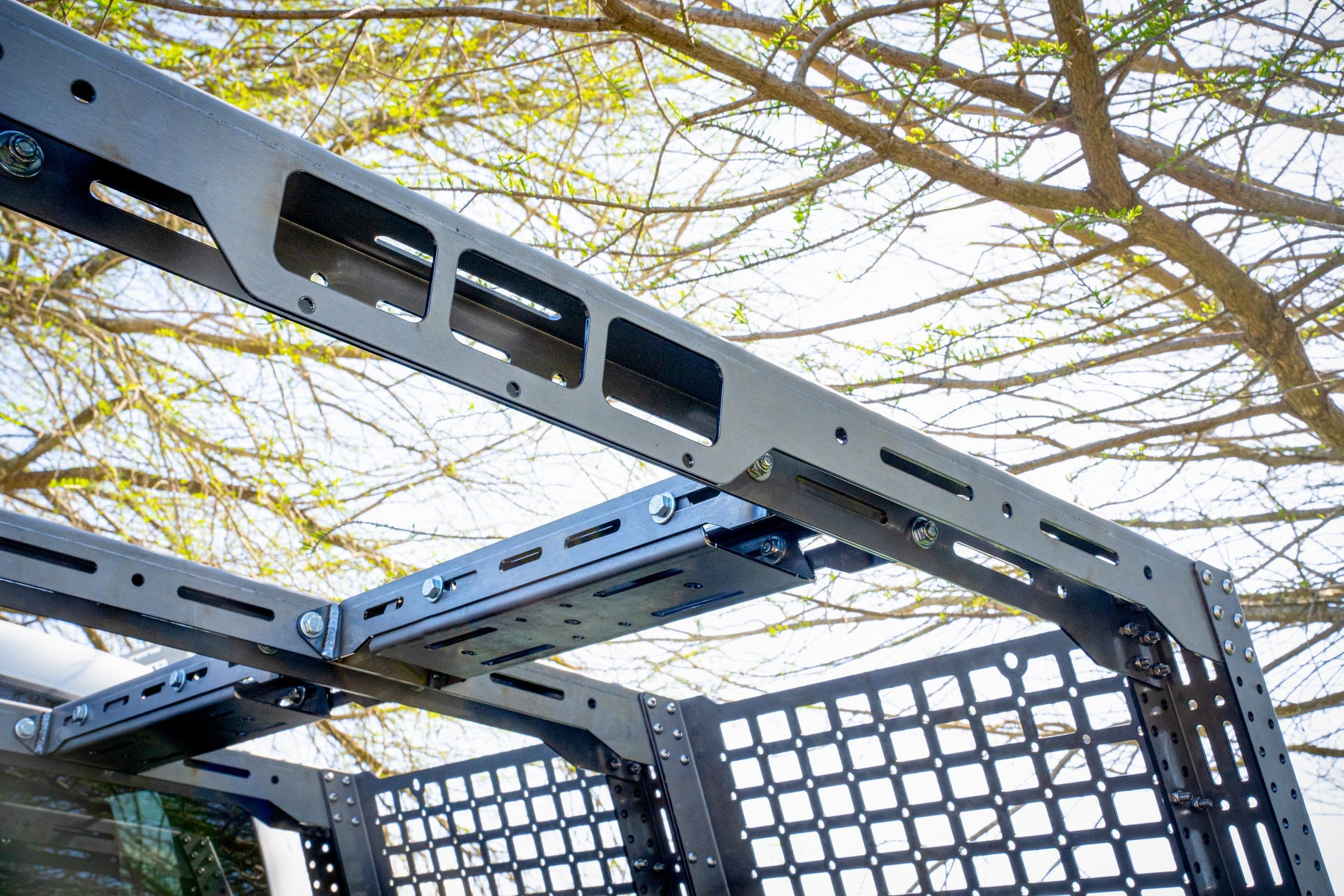 Rago Fab | 2nd & 3rd Gen Tacoma | Endeavor Bed Rack-Raw Steel ...