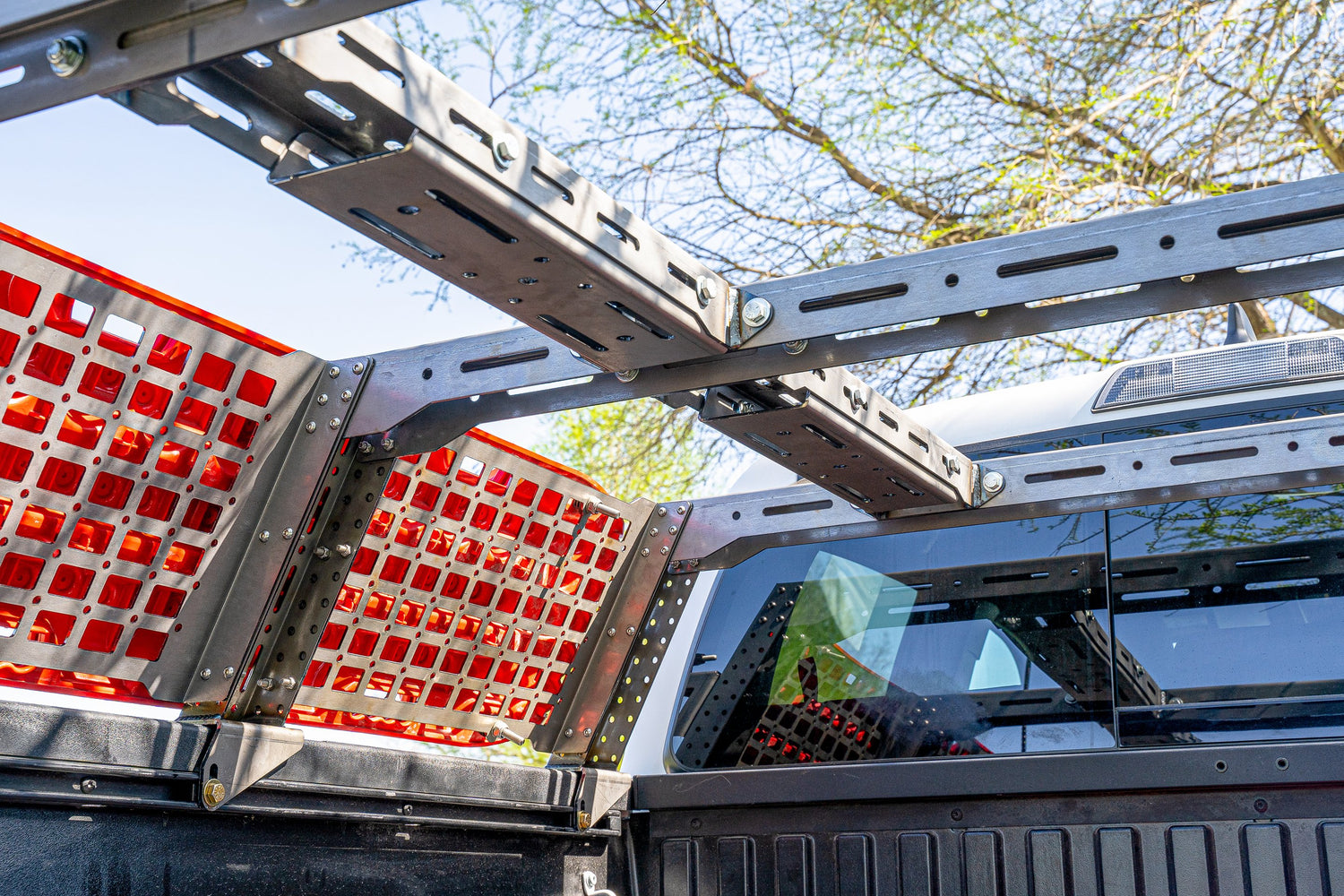 Rago Fab | 2nd & 3rd Gen Tacoma | Endeavor Bed Rack-Raw Steel ...