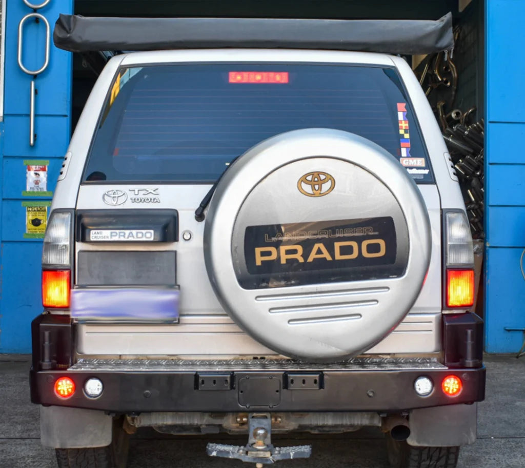 Dobinsons | Rear Bumper with Swing Outs | Toyota Landcruiser Prado 90 ...