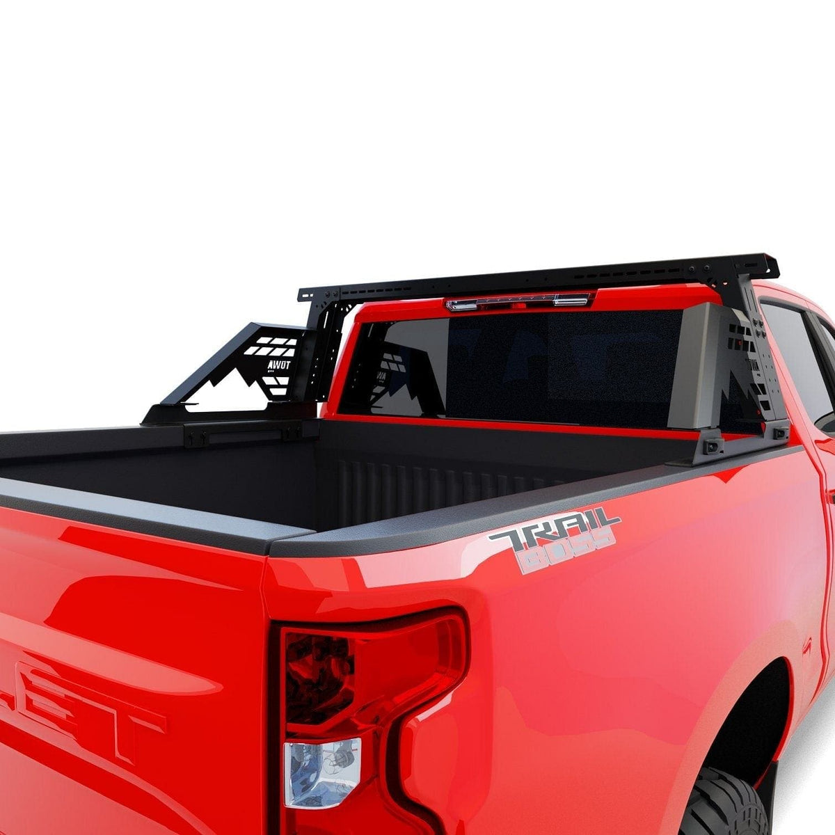 Chevrolet Silverado 1500 / 2500 Truck Bed Cargo Headache Ladder Rack ...
