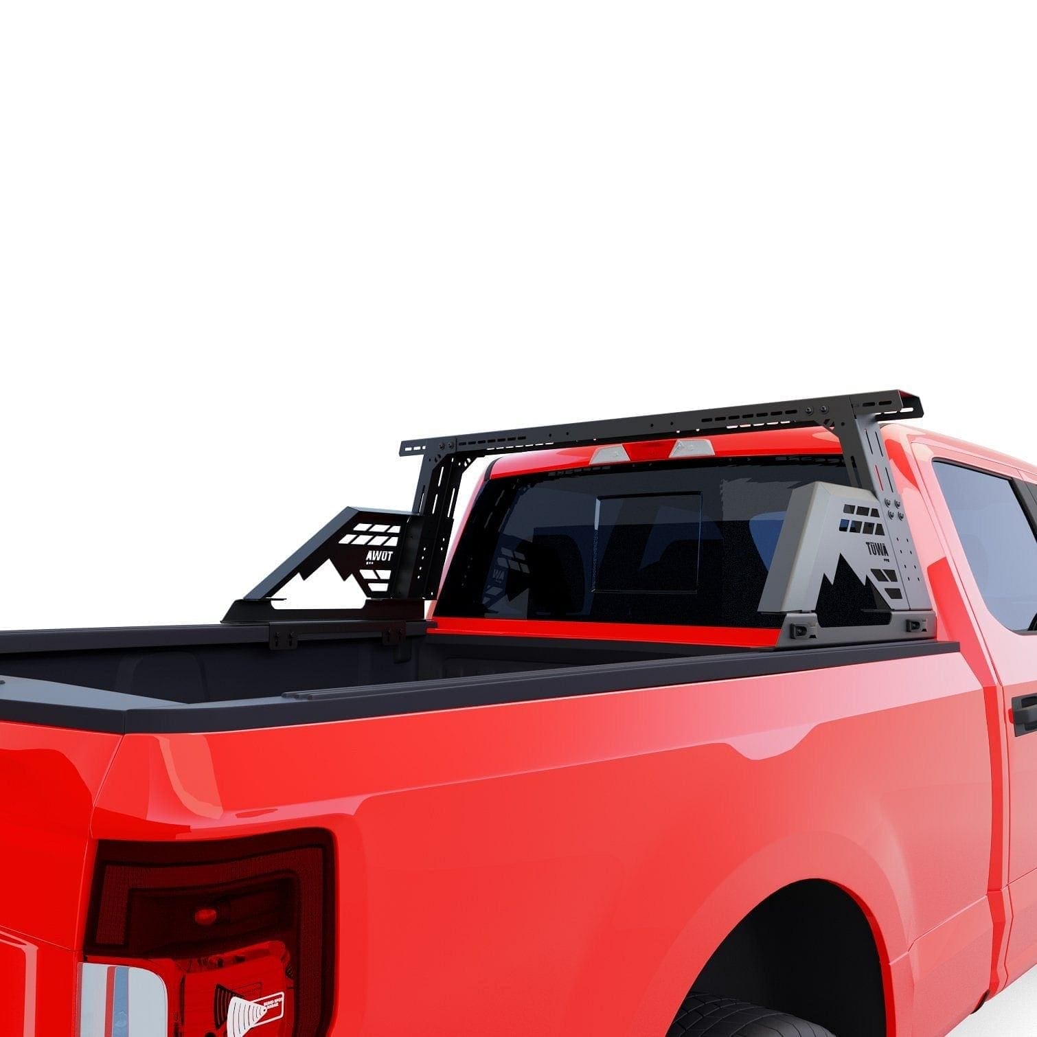Ford F250 Overland Truck Bed Cargo Rack System – Evergreen Offroad