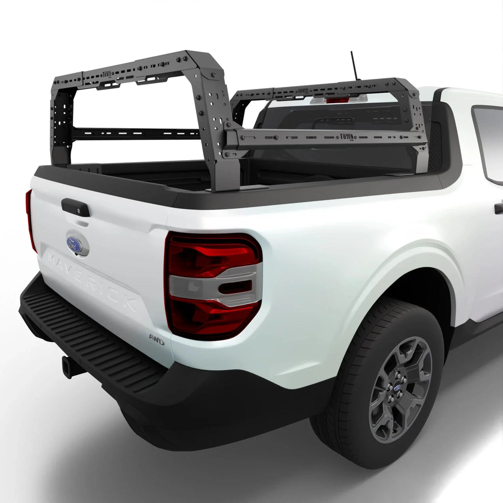 TUWA PRO | Ford Maverick 4CX Series Shiprock Height Adjustable Bed Rac