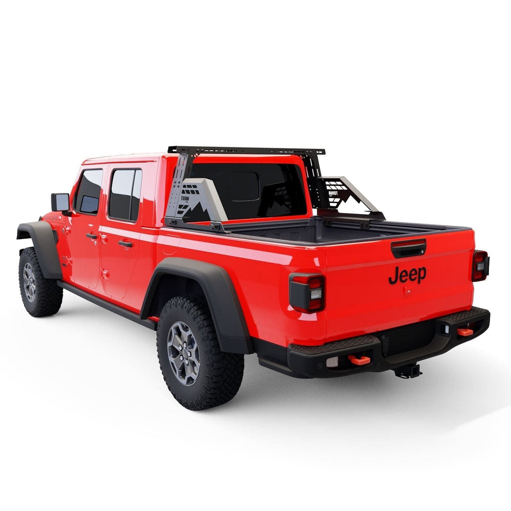 Jeep Gladiator Overland Truck Bed Cargo Rack System