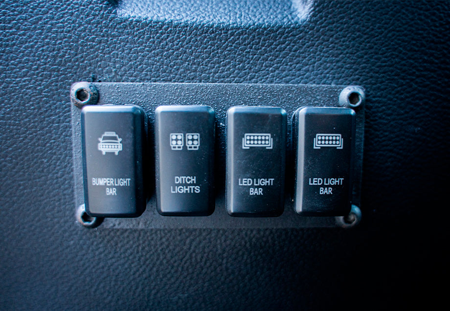 CALI RAISED | 2019-2022 Ford Ranger Switch Panel (4) – Evergreen Offroad