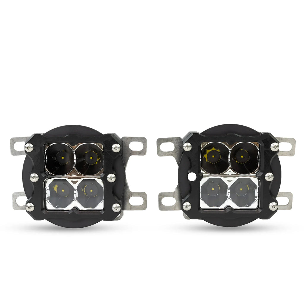 Subaru Outback LED Fog Light Kit (2010-2012) - Clear Lens | Heretic Studio