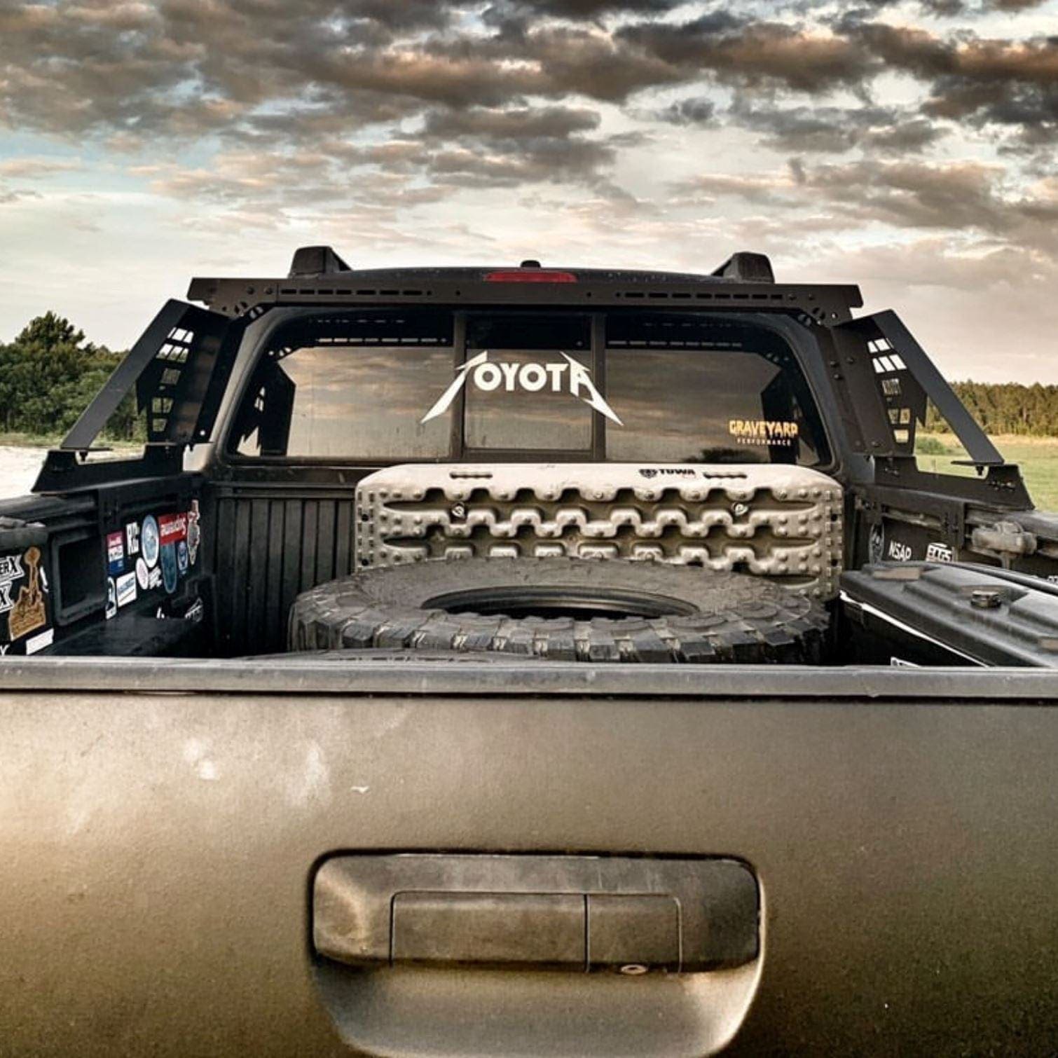 Toyota Tacoma Overland Truck Bed Cargo Rack System – Evergreen Offroad